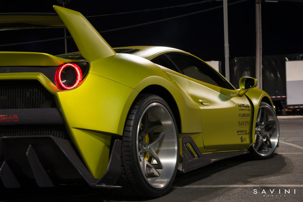 Ferrari 488 - Savini Wheels